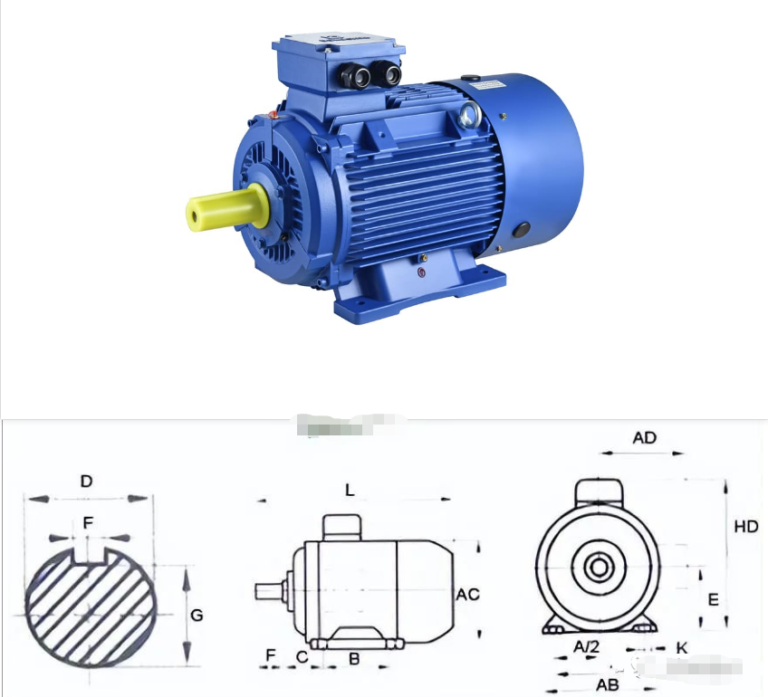 Three-phase asynchronous motor wiring diagram and forward/reverse ...