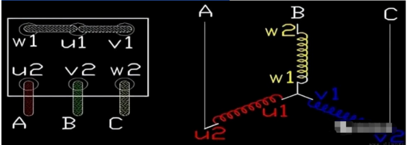Three-phase asynchronous motor wiring diagram and forward/reverse ...
