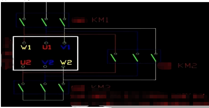 Three-phase asynchronous motor wiring diagram and forward/reverse ...