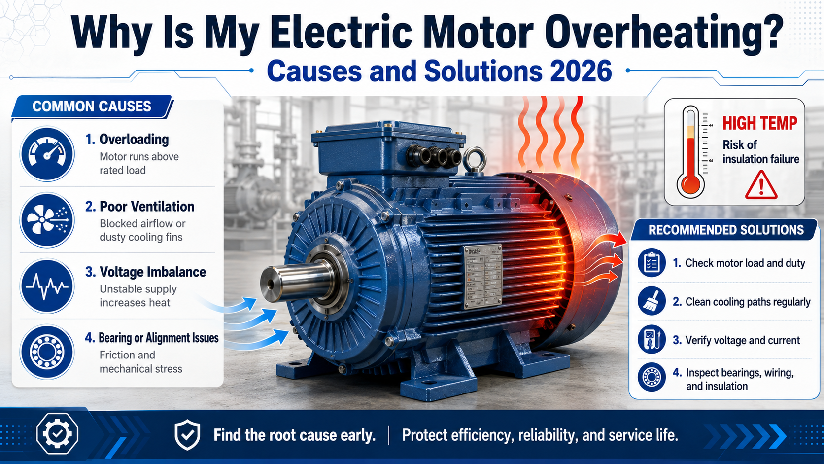 Why Is My Electric Motor Overheating? Causes and Solutions